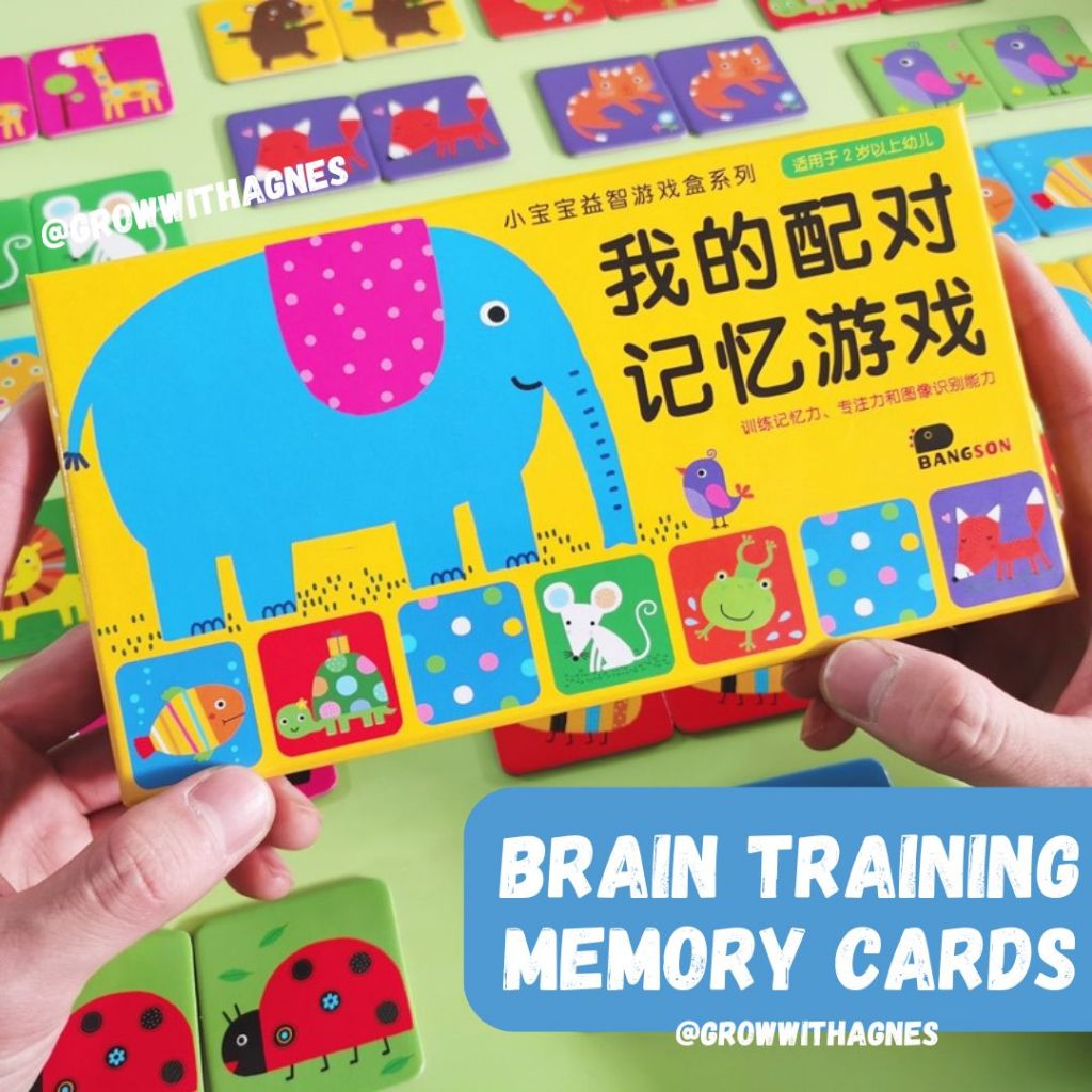 Brain Training Cards for Memory Colours & Objects | Shopee Singapore