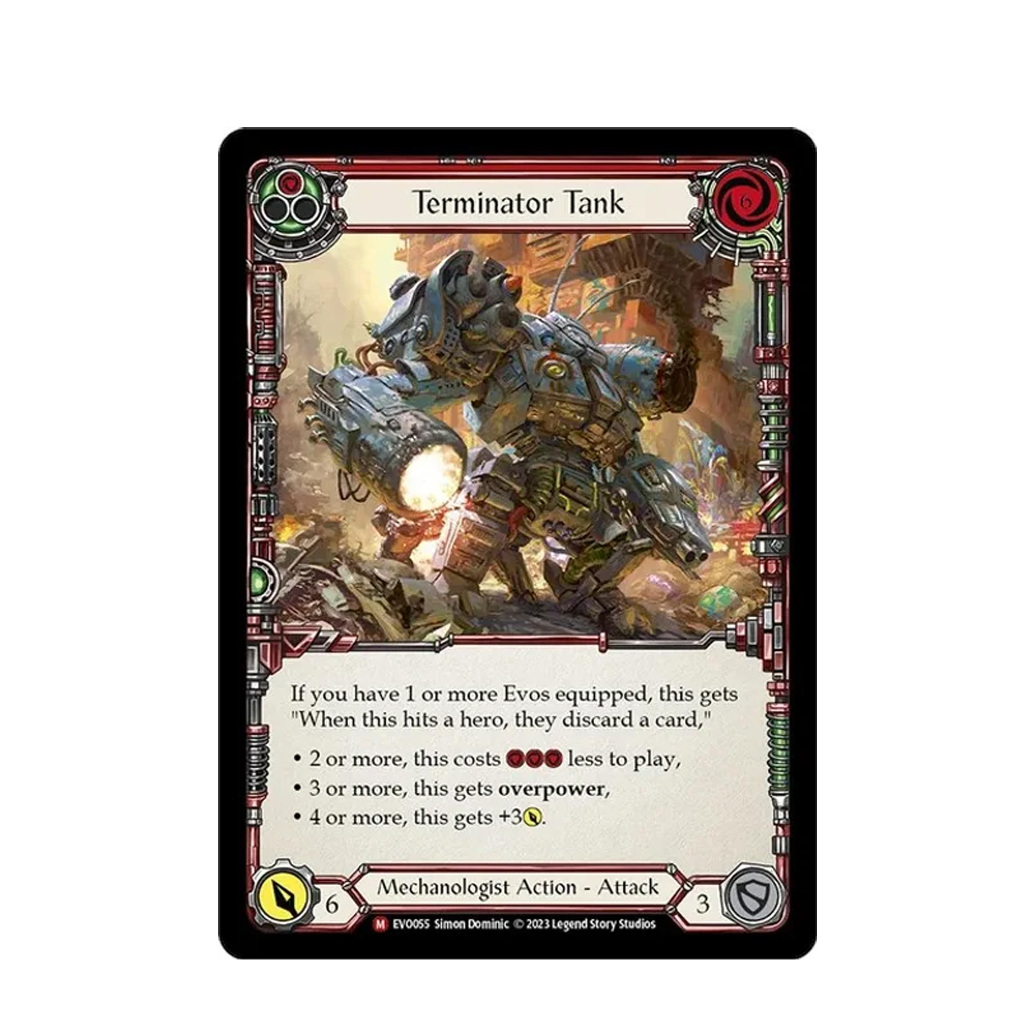 Flesh and Blood - Terminator Tank Card (Bright Lights) | Shopee Singapore