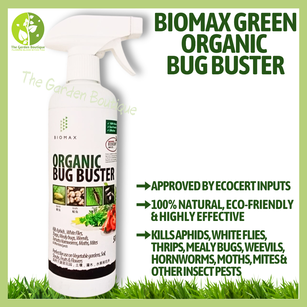 [Local Seller] Biomax Organic Bug Buster/Organic Gardening Natural ...