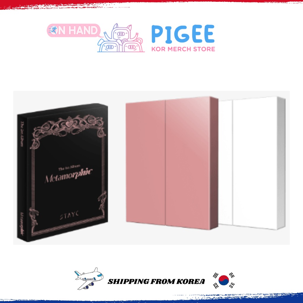 STAYC - [ METAMORPHIC ] 1ST ALBUM (PHOTOBOOK+PLATFORM) 3SET | Shopee ...