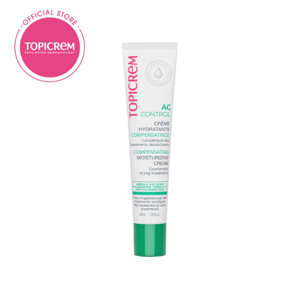 Topicrem AC Control Compensating Moisturizing Cream 40ml | Shopee Singapore