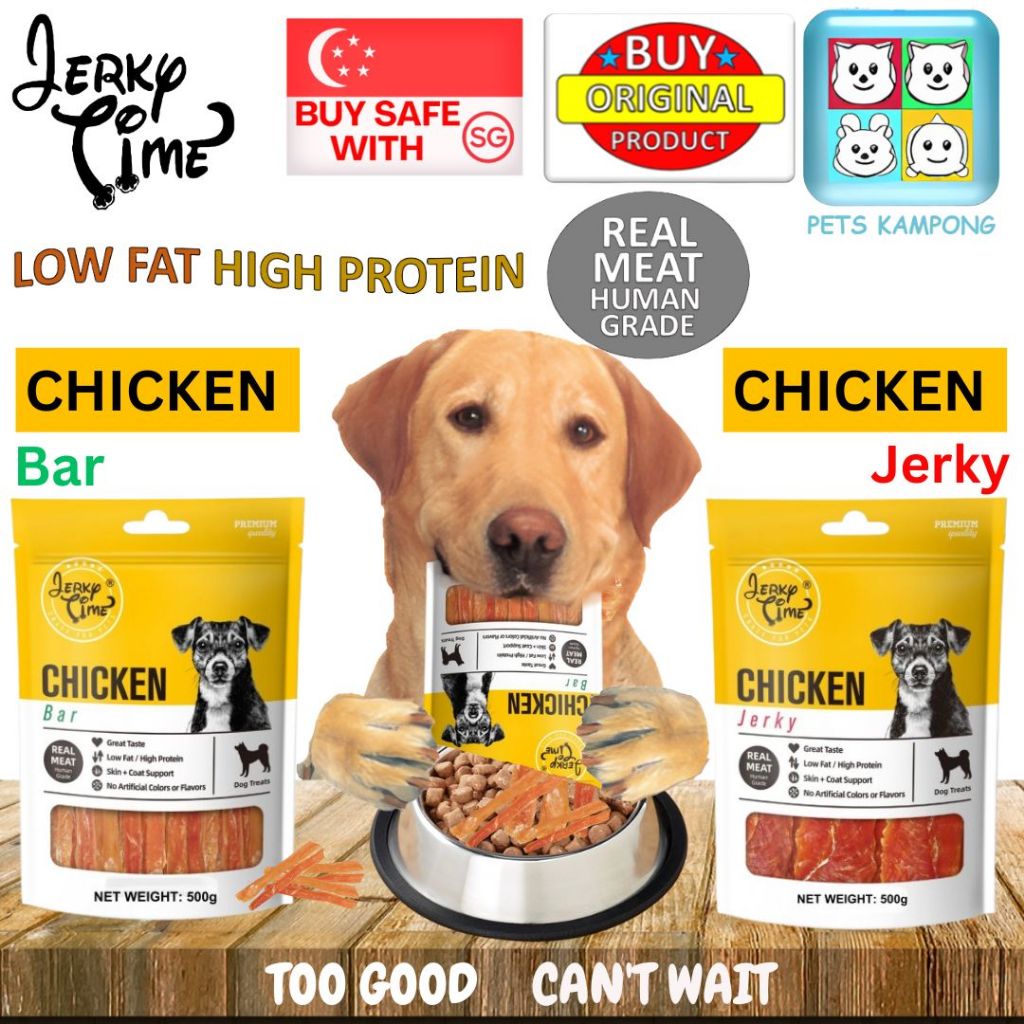 Jerky Time Chicken Jerky 500g | Shopee Singapore