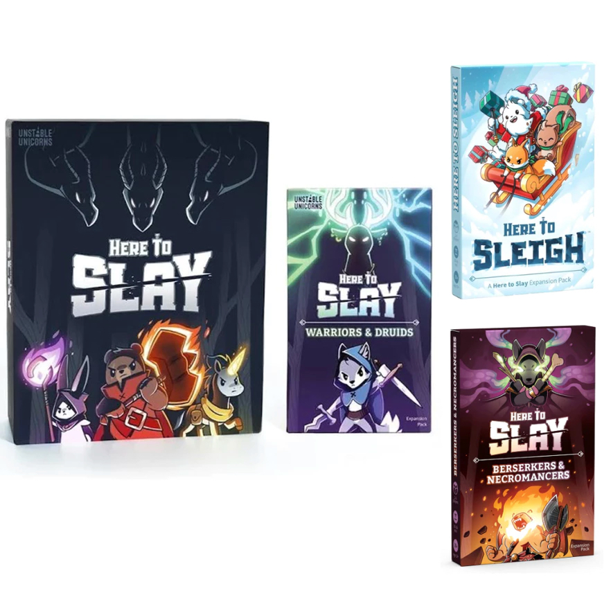 [SG LOCAL] Here to Slay Card Game Board Game Base Game | Expansion Pack ...