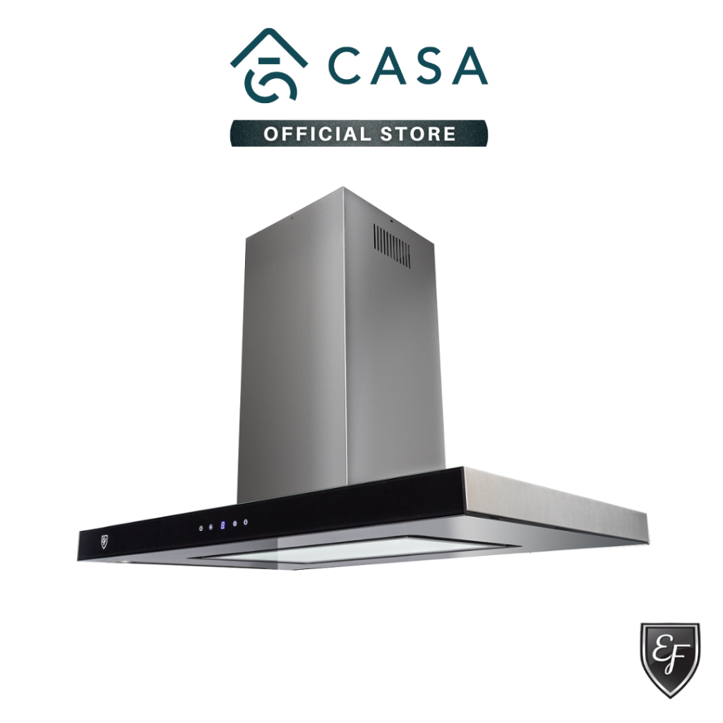 EF 90cm Wall Mounted Chimney Cooker Hood with Gesture Control | CK ...