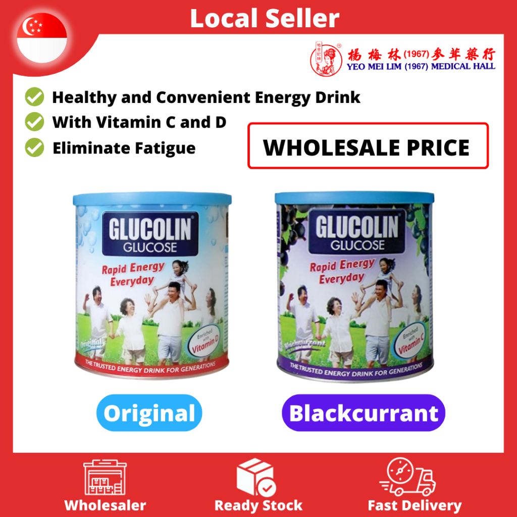 Glucolin Glucose 420g for Vitamin C | Vitamin D | Calcium | Energy ...