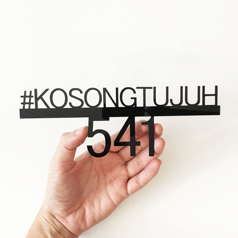 MSPGA - HDB Unit Number, Condo Unit Number, Address Sign, Door Sign ...