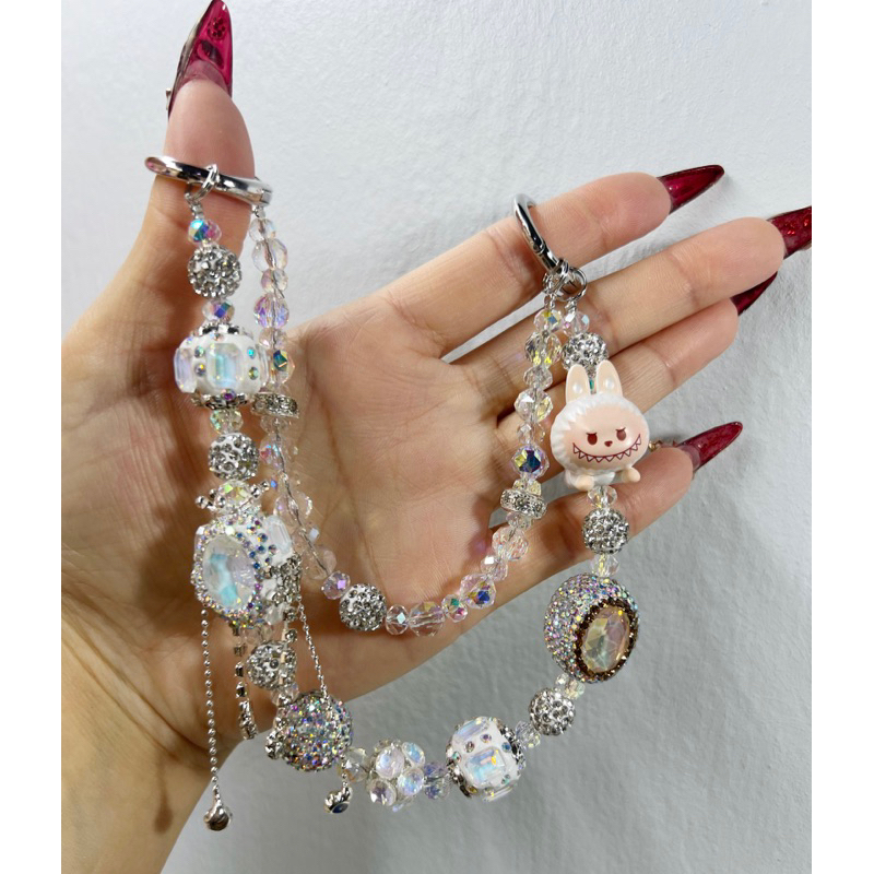 Authentic Popmart Labubu Double Handphone Strap | Shopee Singapore