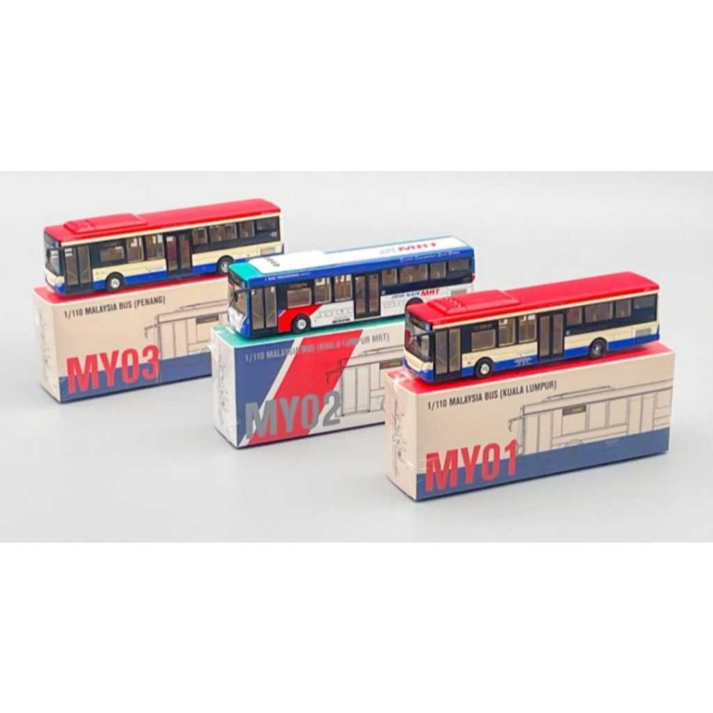 (( SG STOCKS )) MASTERPIECE COLLECTIBLES Malaysia Bus Model Kuala ...