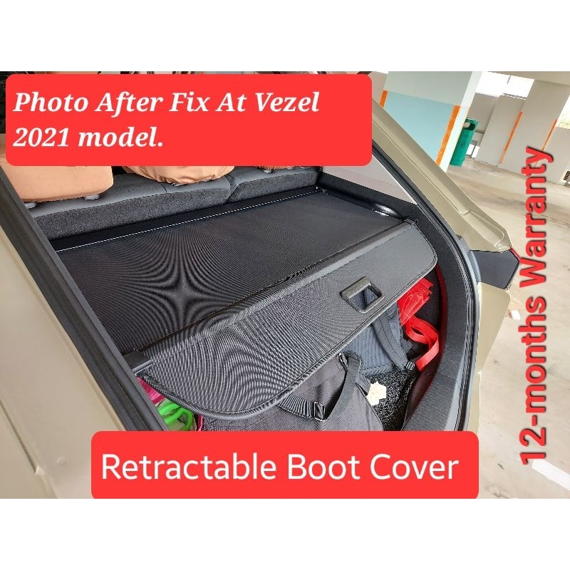 👉 SG Seller. Honda Vezel /HRV 2021-2025 RV model Retractable Boot cover ...