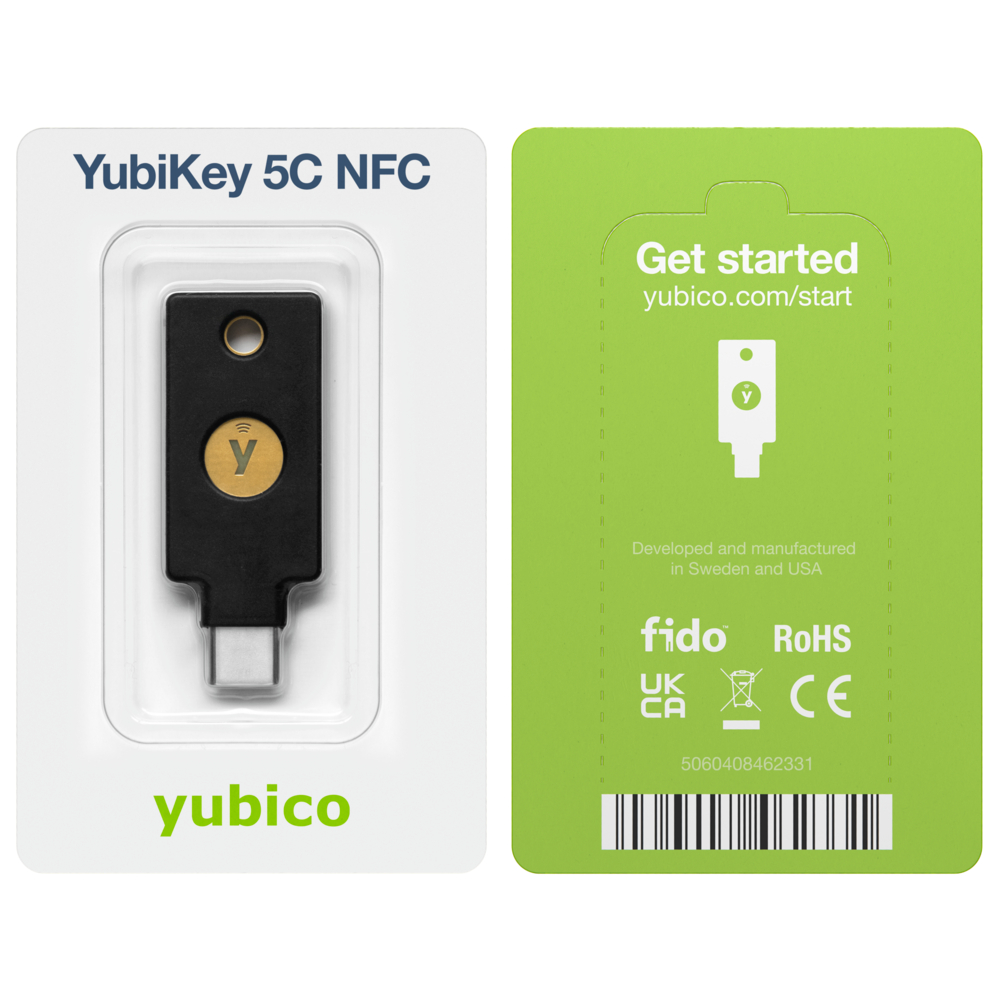Yubico - YubiKey 5C NFC - Phishing Resistance 📌Firmware 5.7📌 | Shopee ...