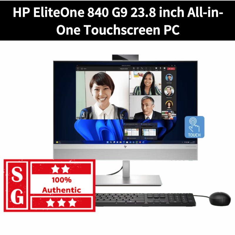 HP EliteOne 840 G9 23.8 inch All-in-One Touchscreen PC AIO Desktop ...
