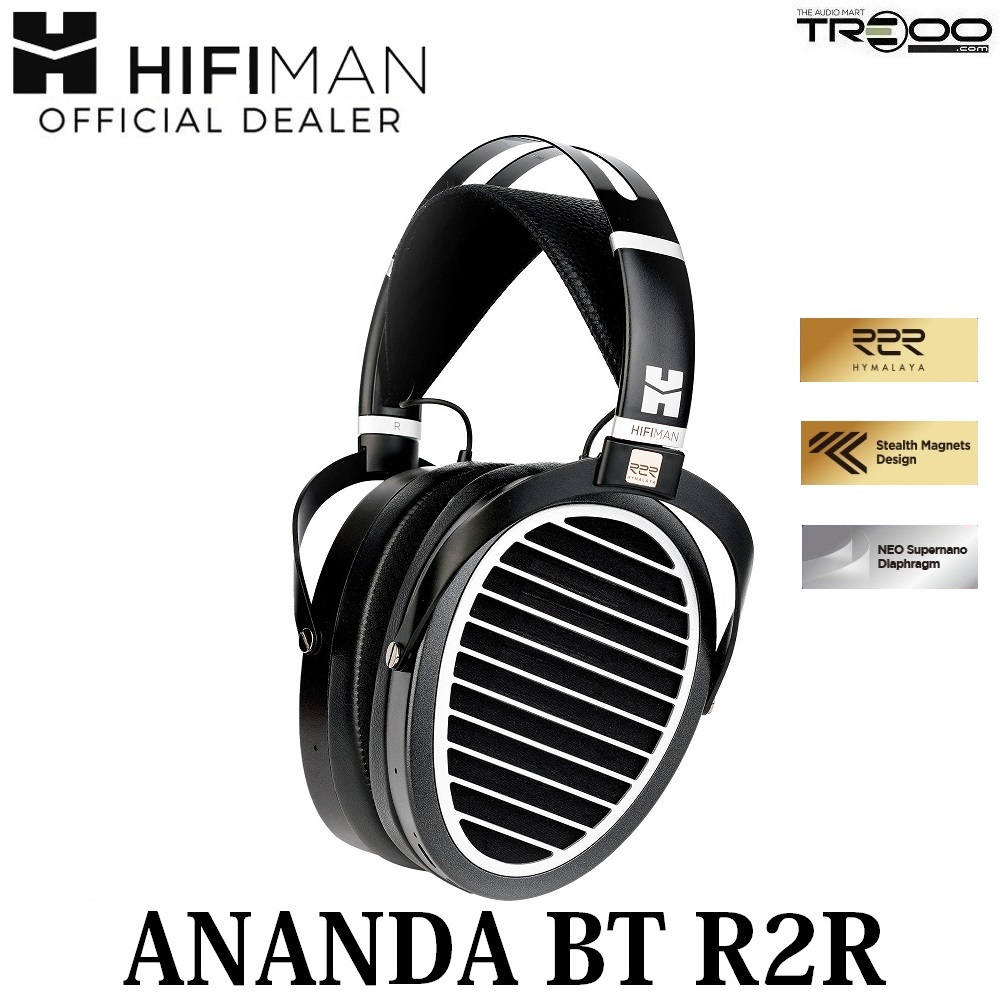 HiFiMAN ANANDA-BT R2R (Stealth Magnet) USB Type-C Wired/Wireless ...