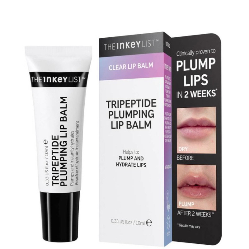 THE INKEY LIST Tripeptide Plumping Lip Balm | Shopee Singapore