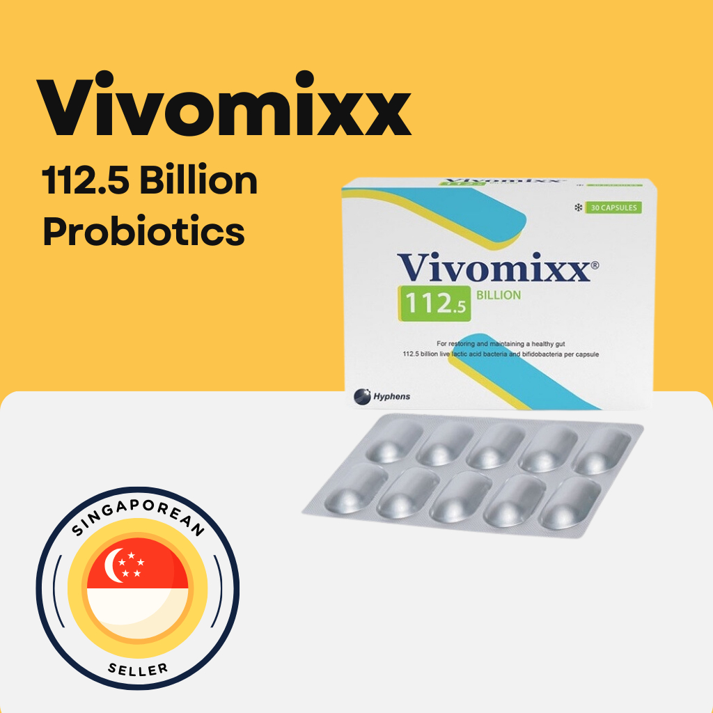 (New Packaging) Visiopro (aka Vivomixx) Probiotics 30 Capsules (Cold ...