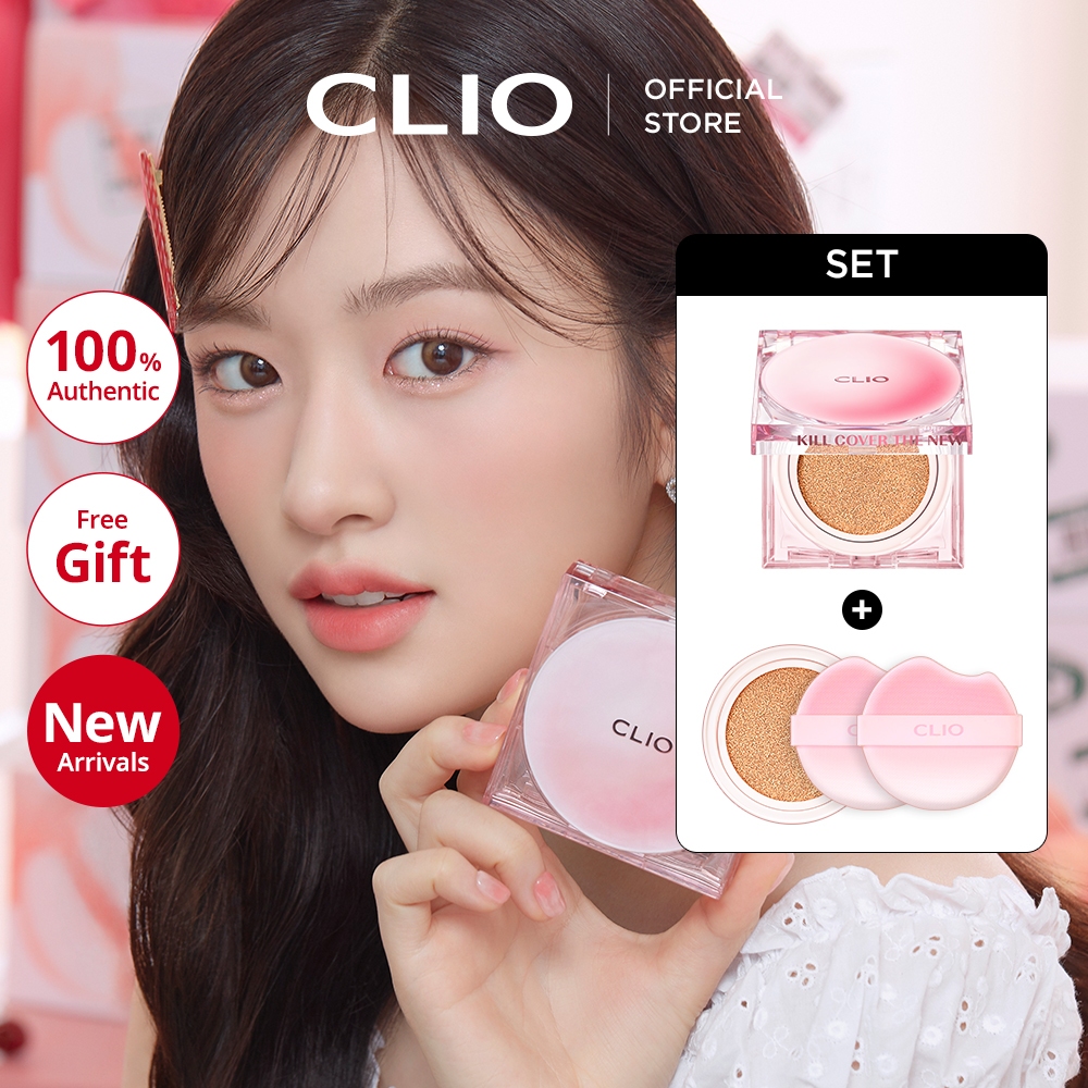 [CLIO] 72 hour Kill Cover The New Founwear Cushion Set [15g+15g(Refil) │ SPF50+, PA+++] (Semi ...