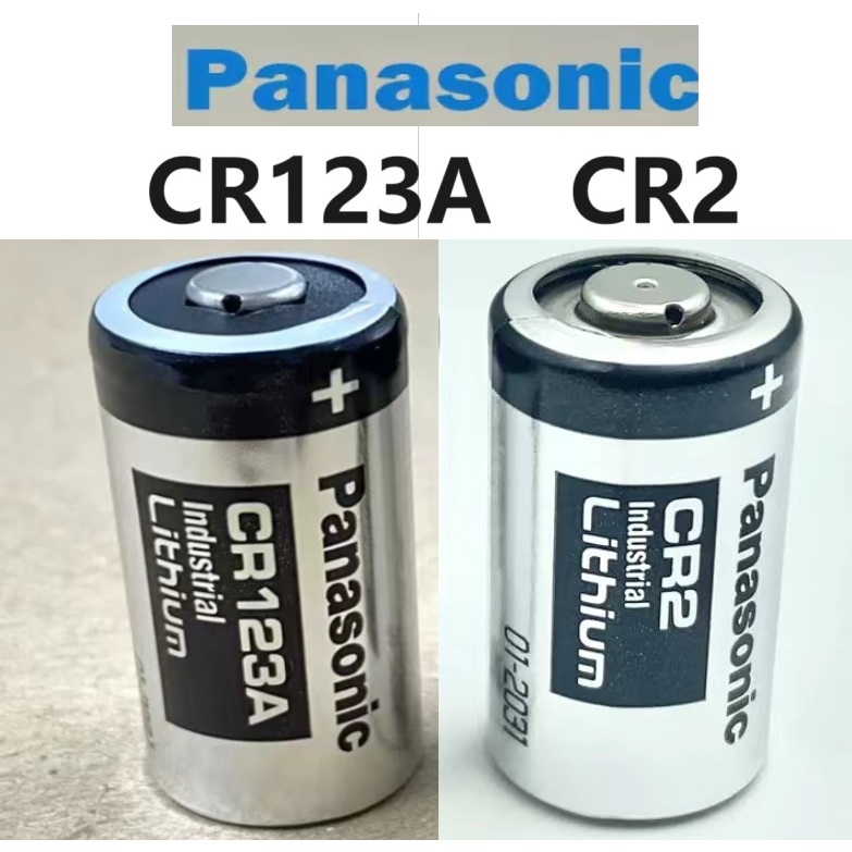 Panasonic Battery CR2 CR123A Industrial Lithium Batteries | Shopee Singapore