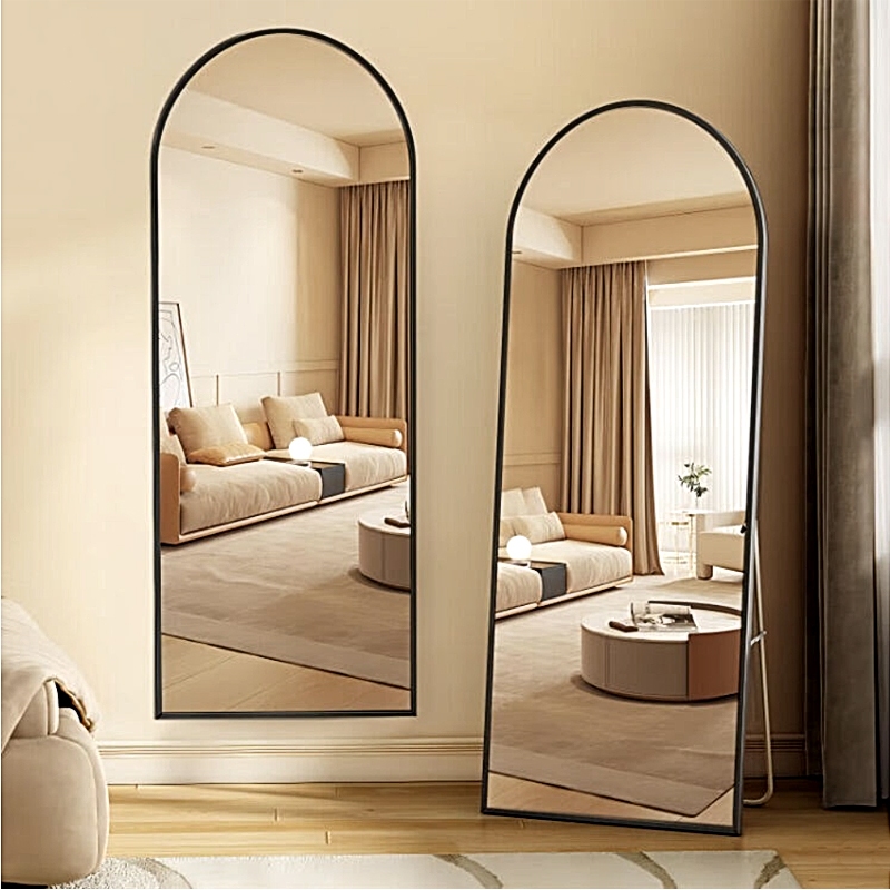 MOK Body Mirror 170*60CM Mirror With Stand Floor-To-Ceiling Wall ...
