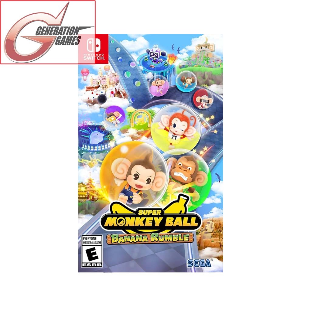 Nintendo Switch Super Monkey Ball Banana Rumble: Legendary Banana ...
