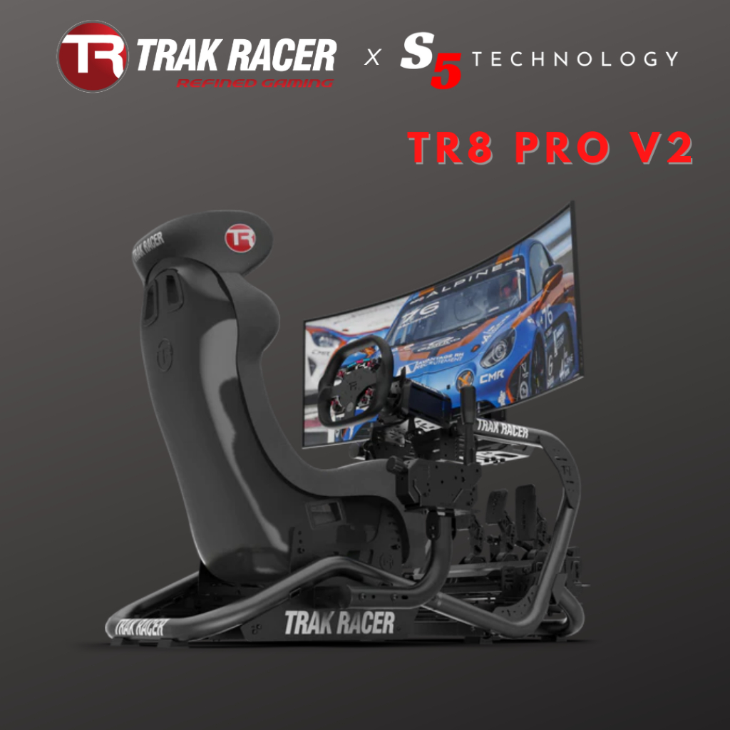 Trak Racer TR8 PRO V2 / Racing Simulator Cockpit / SIM RACING RIG ...