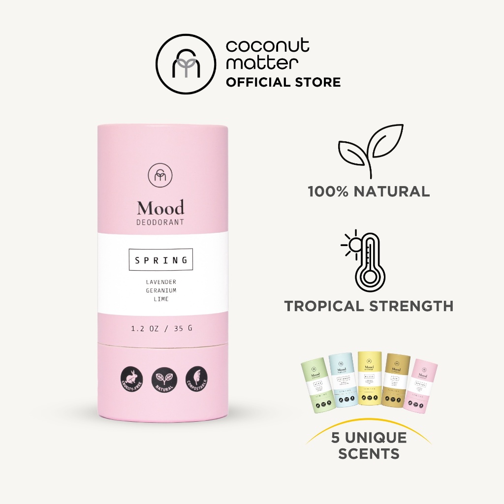 Coconut Matter Mood Deodorant - Vegan, Natural, Aluminium-Free ...