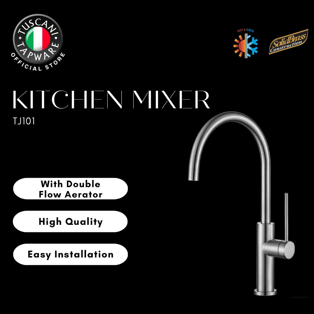 Tuscani TJ101 + TDFA - JIVANI Series Kitchen Mixer - Mixer | Shopee ...