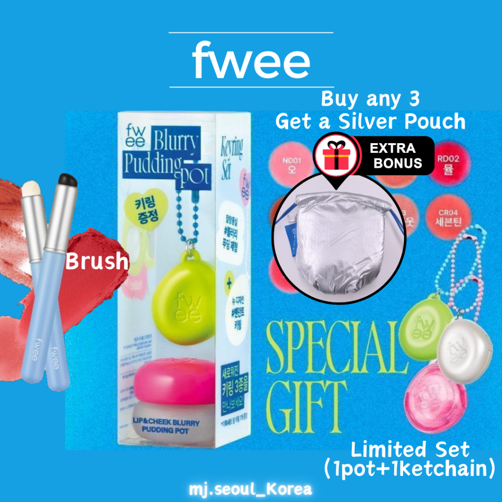fwee Blurry Pudding Pot Lip&Cheek Tint 30colors | Shopee Singapore