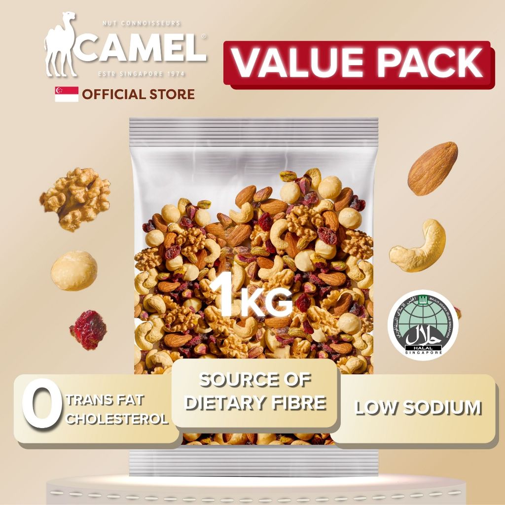 Camel Nuts Ruby Mix 1kg – Premium Nuts & Trail Mix | Healthy Halal ...