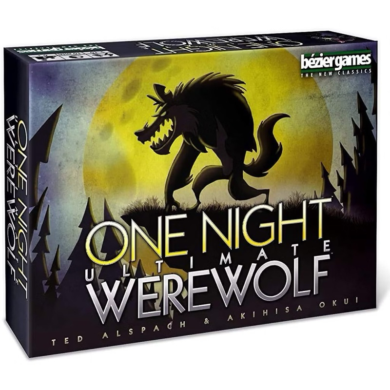 【SG】One Night Ultimate Werewolf Board Game (English Edition Party Fun ...