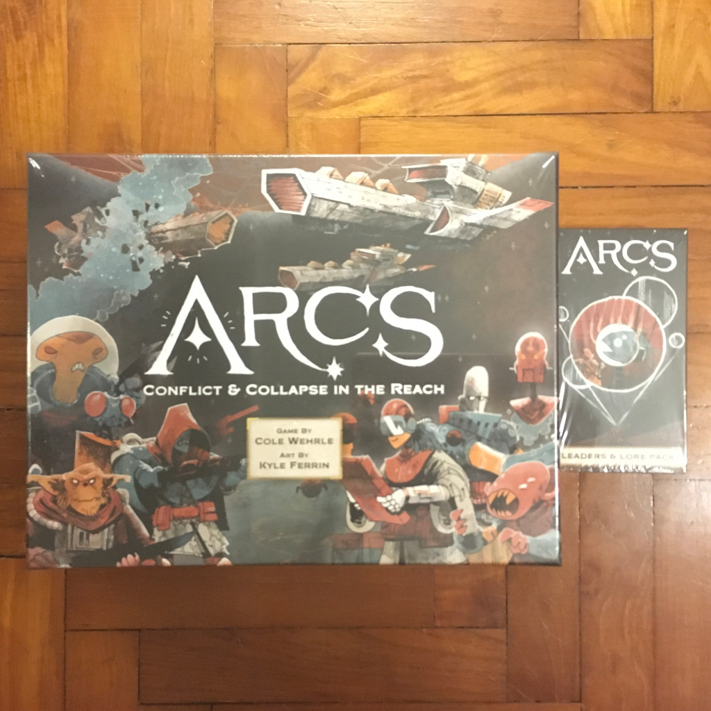 Arcs: Conflict & Collapse in the Reach + Leaders & Lore Pack board game ...