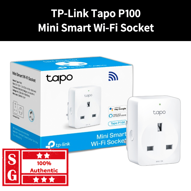 TP-Link Tapo P100 TP-Link P100 Tapo Mini Smart WIFI Socket P100 Socket ...