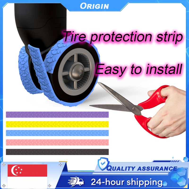 SG Croppable Upgrade Thicker Luggage Wheel Protection Cover Luggage ...