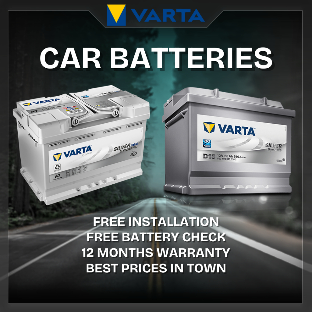 [With Installation] VARTA Car Battery Replacement with Installation ...