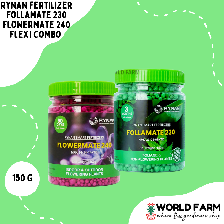 [Bundle of 2] RYNAN Follamate 230 (150g) / RYNAN Flowermate 240 (150g ...