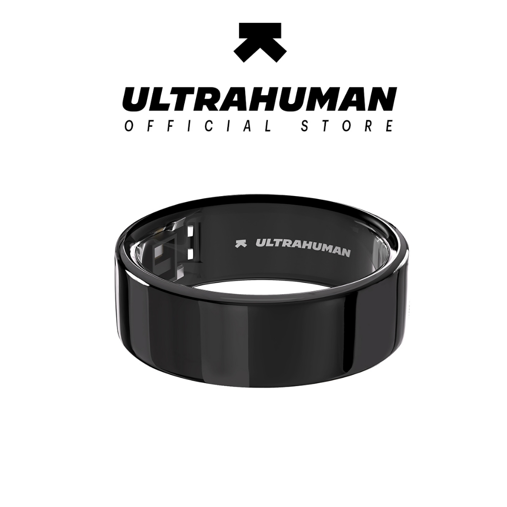 Ultrahuman Ring AIR [Aster Black] - The World’s Most Comfortable and ...