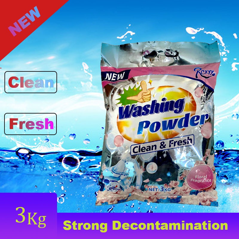 Laundry Detergent Washing Powder Detergent Fragrance Floral 3kg ...