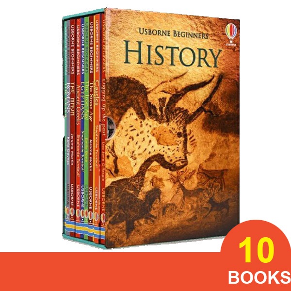 [SG Stock] Usborne Beginners History Collection Box Set (10 Books ...