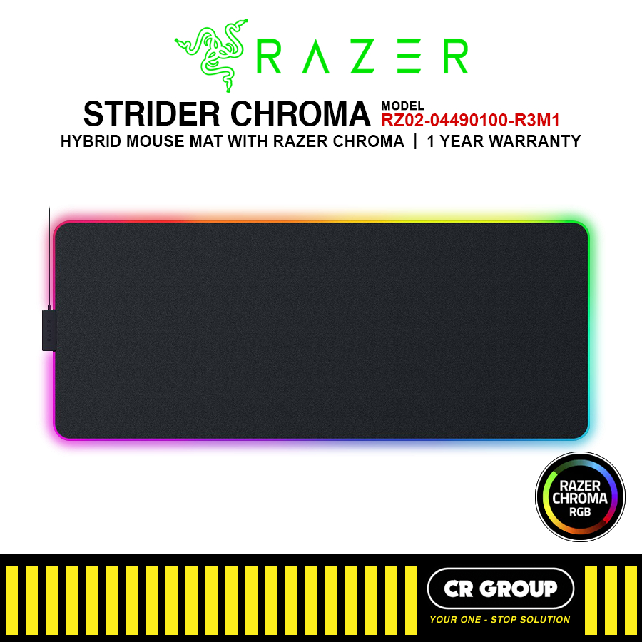 RAZER STRIDER CHROMA - Gaming Mouse Pad - Hybrid Soft/Hard Mat - Razer ...
