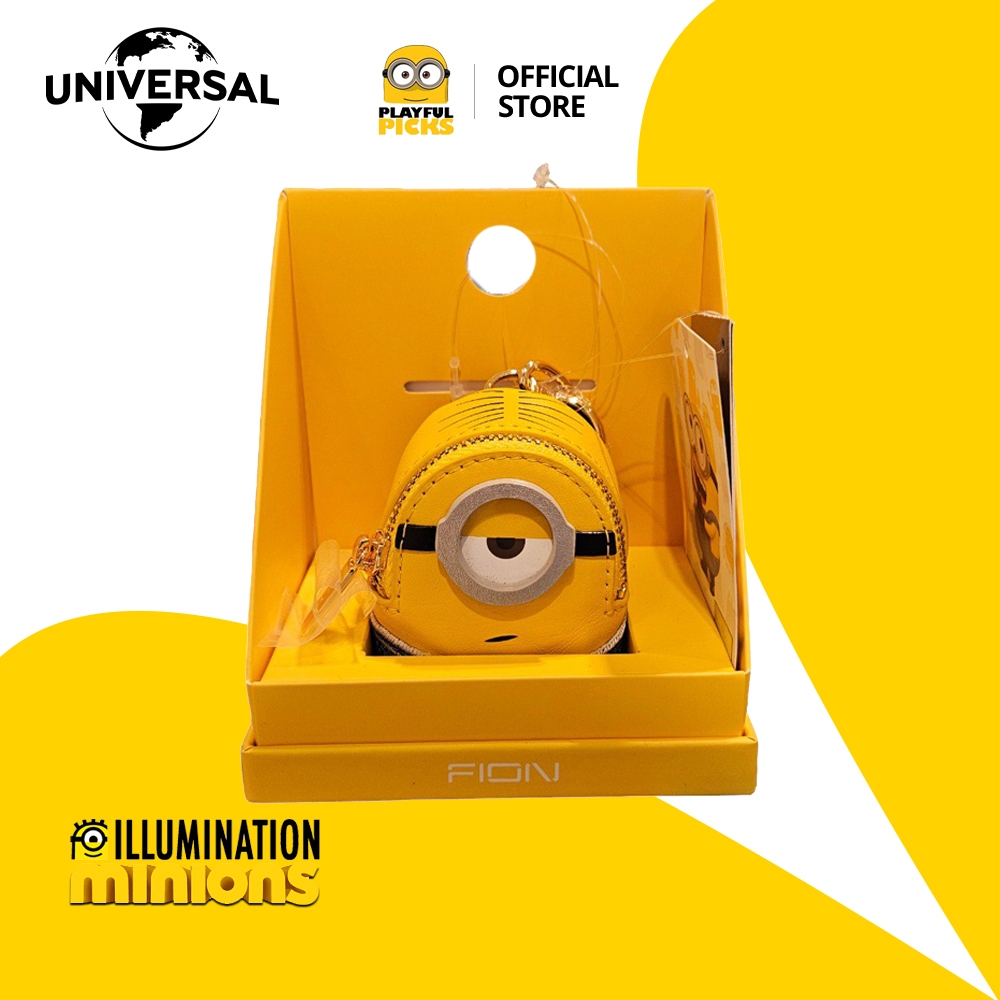 Fion Minion Coin Pouch | [Universal Authentic] Genuine Leather Purse SG ...