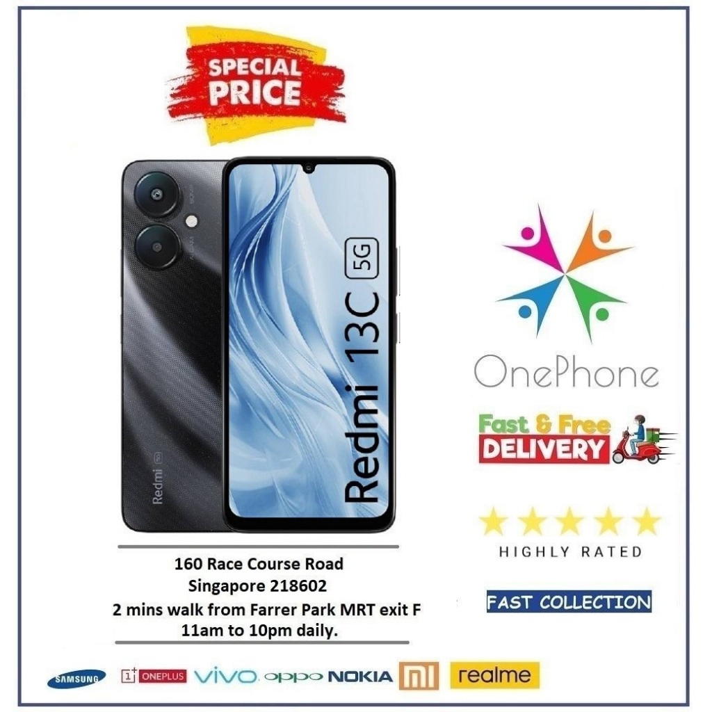 Redmi 13c 5G 256GB/8GB | Shopee Singapore