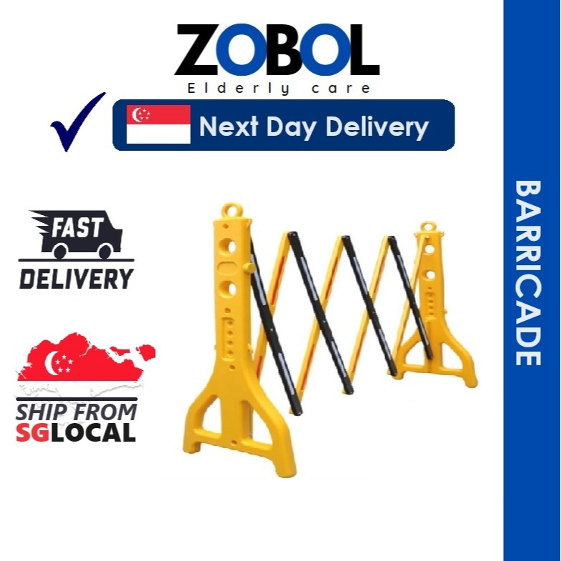 Foldable barricade & Portable Reflective Safety Barrier Water Filled ...