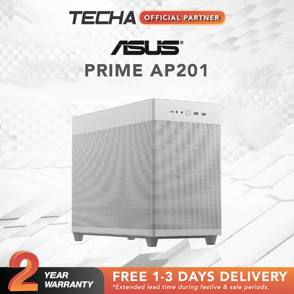 ASUS Prime AP201 Mesh With Tempered Glass | Micro-ATX | Small Tower ...