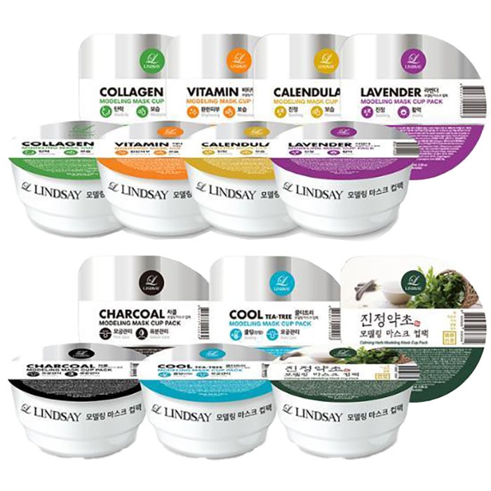 [LINDSAY] Modeling Mask Cup Pack 28g / 8 Options | Shopee Singapore