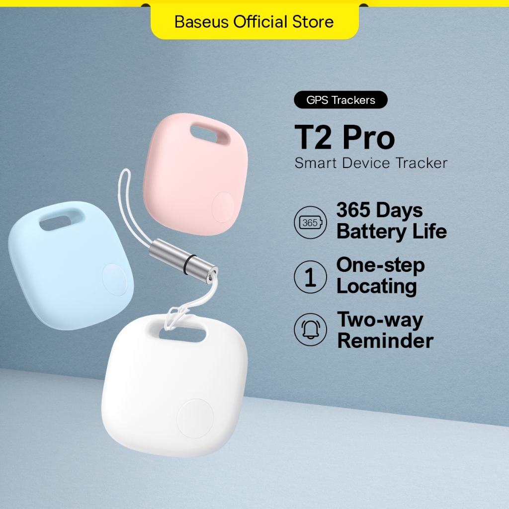 Baseus T2Pro Wireless Smart Tracker Anti-lost Alarm Tracker Key Finder ...