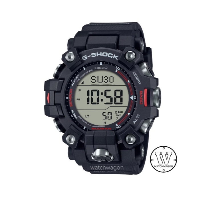 [Watchwagon] Casio G-Shock GW-9500-1 MUDMAN Triple Sensors Solar Multi ...