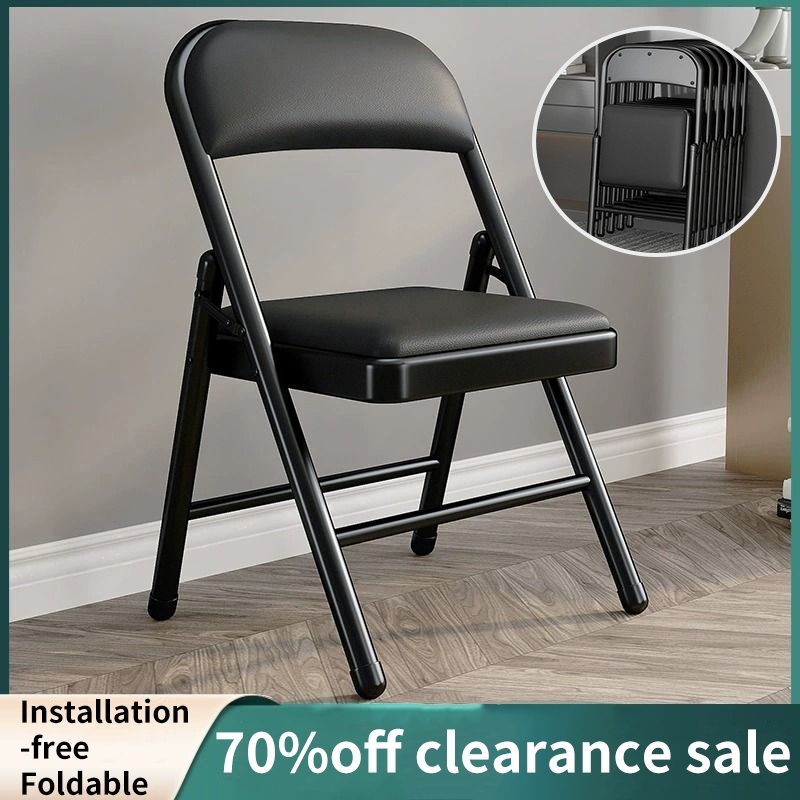 Folding Chair Office Chair home chair Meeting Seat chair study foldable ...