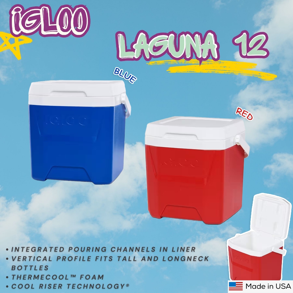 IGLOO LAGUNA 12 Cooler Box | Shopee Singapore