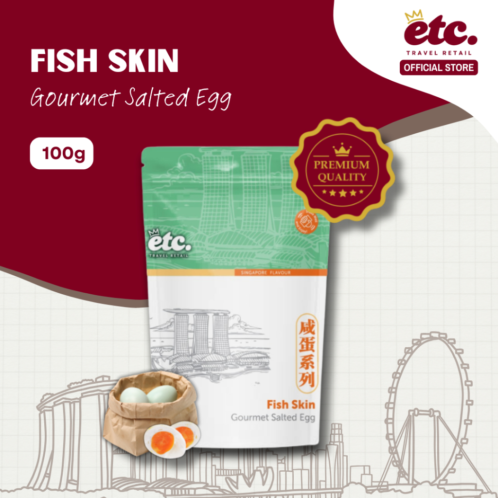 ETC Salted Egg Fish Skin Pack 100g | Shopee Singapore
