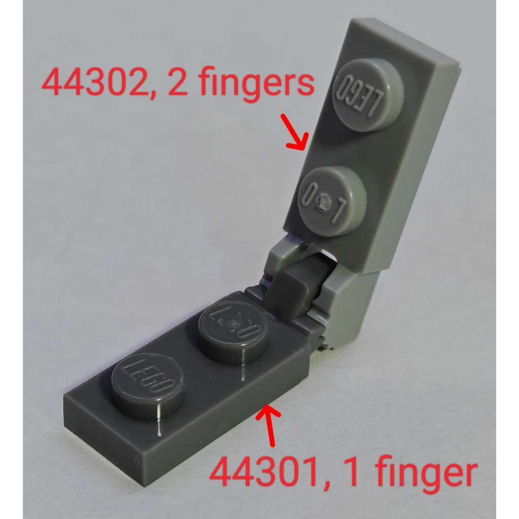 {Sim Brick-SG Seller} Lego Hinge Plate Locking With 1 Finger And 2 ...