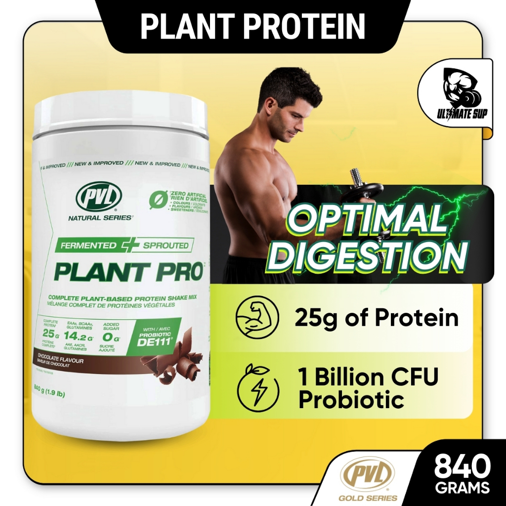 PVL, Plant Pro, Plant Based Protein Powder for Muscle Growth, Complete ...
