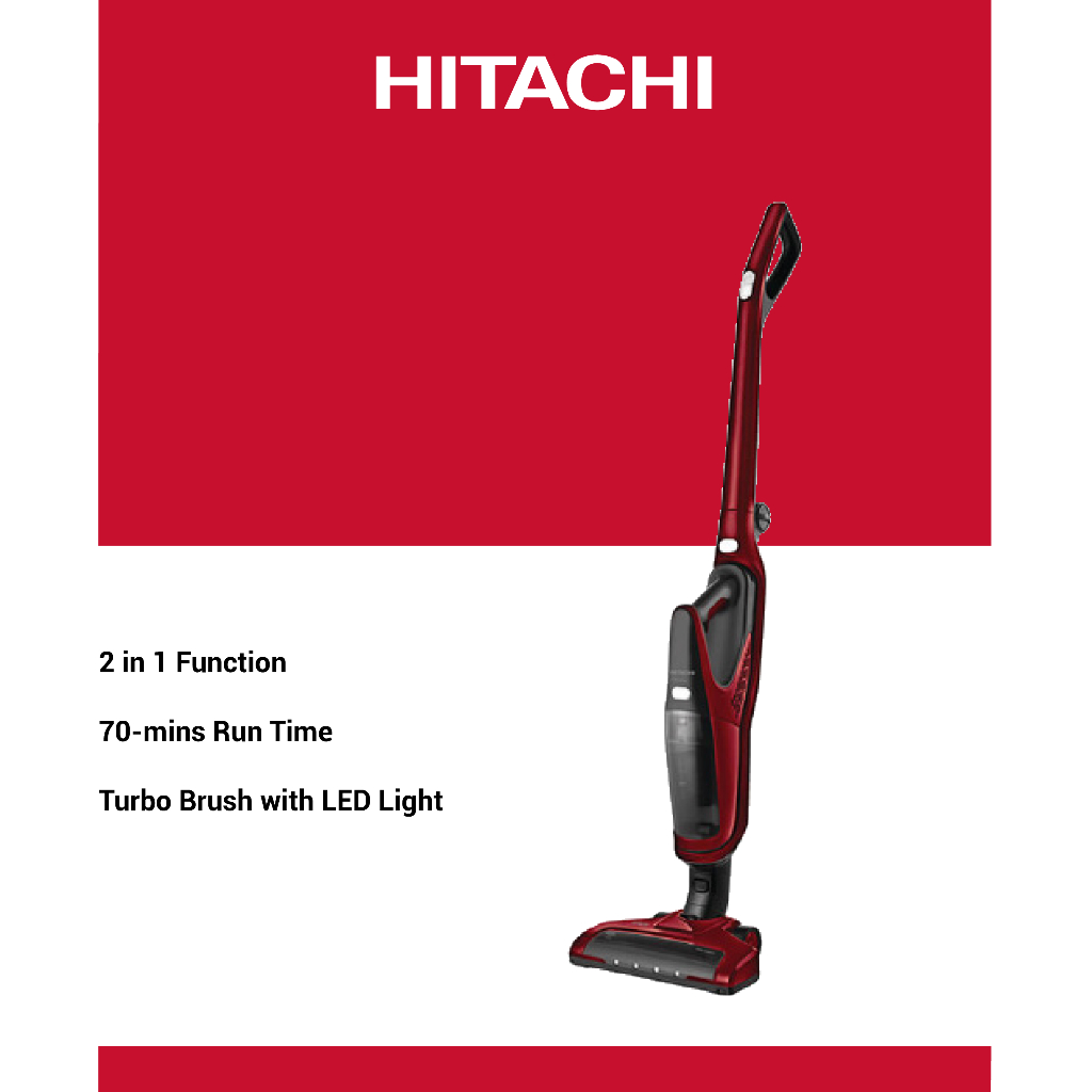 Hitachi 2-in-1 Cordless Vacuum PV-X85M | Shopee Singapore